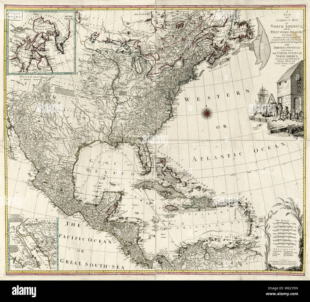 American Revolutionary War Era Maps 1750-1786 157 A new and correct map ...