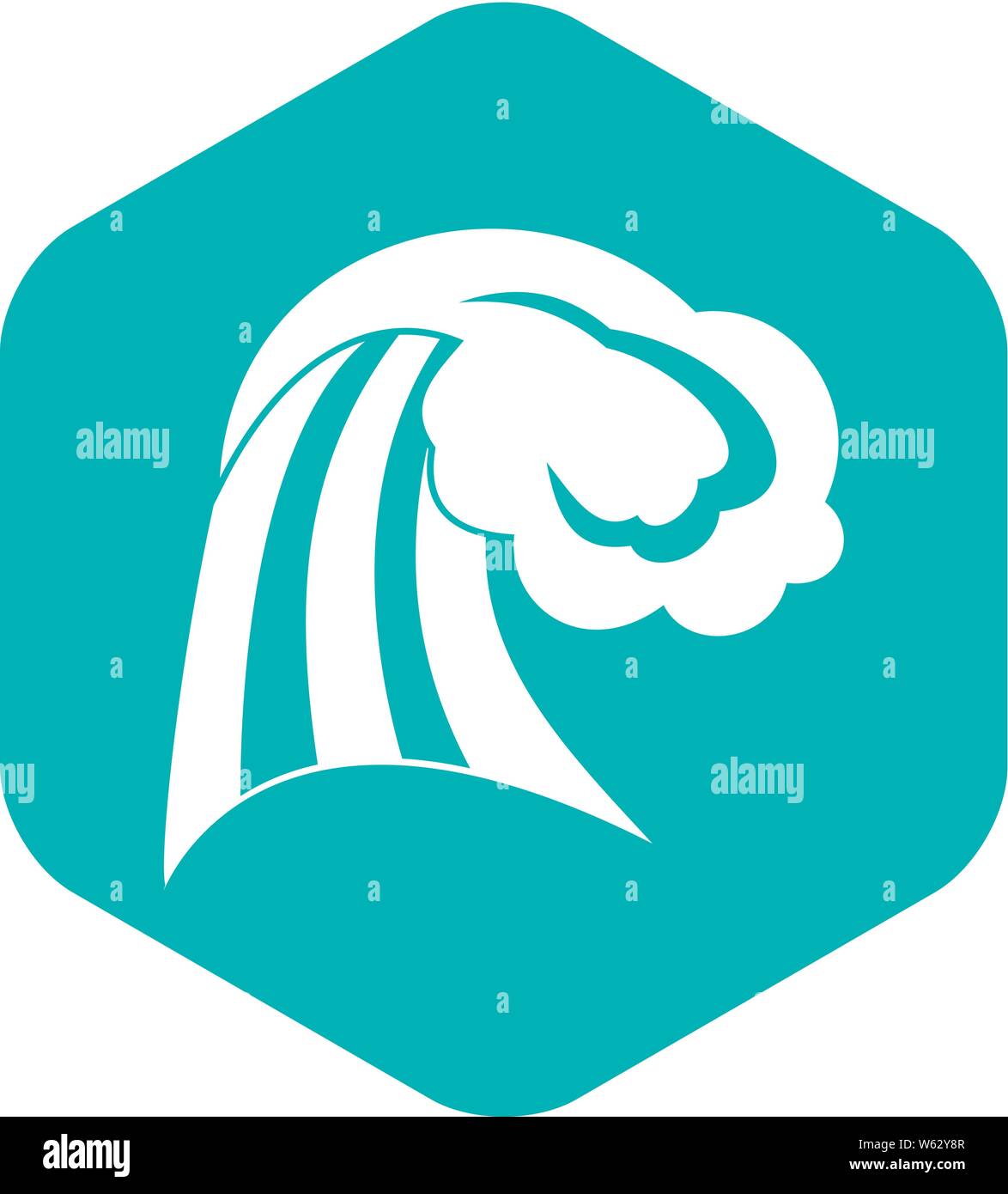 Big wave icon, simple style Stock Vector Image & Art - Alamy Big wave icon, simple style Stock Vector Image & Art - Alamy