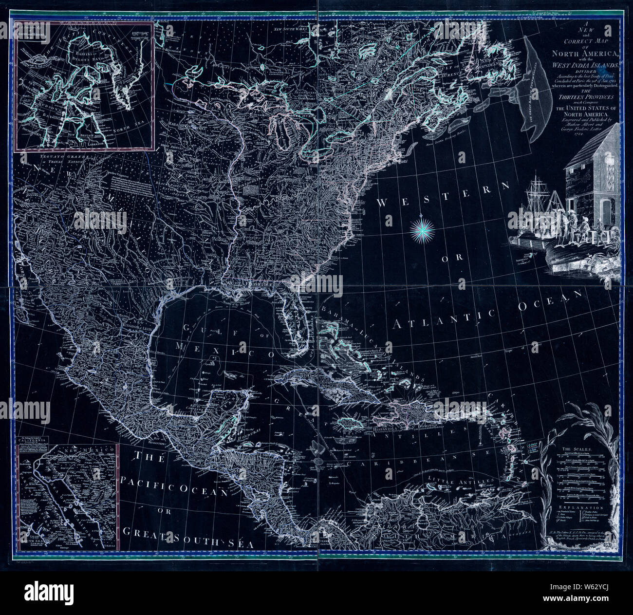 American Revolutionary War Era Maps 1750-1786 159 A new and correct map ...