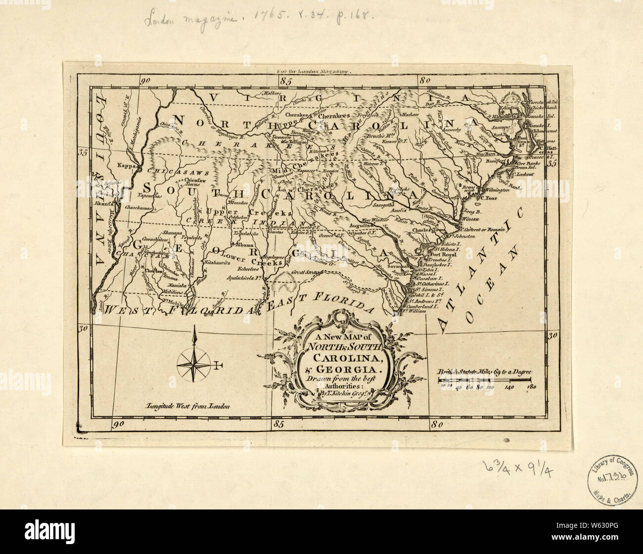 Nc Map 1750