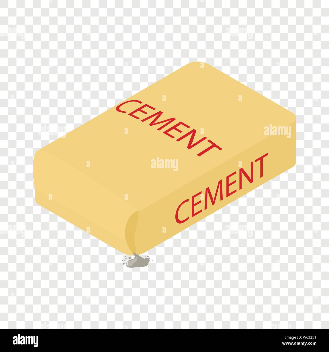 Cement icon, isometric 3d style Stock Vector Image & Art - Alamy