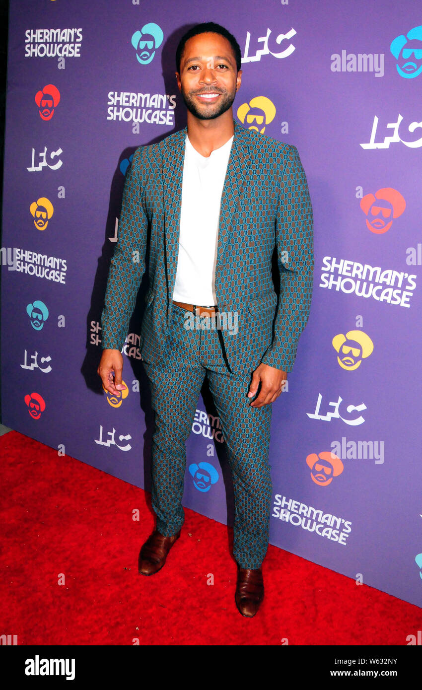 West Hollywood, California, USA 30th July 2019 Actor Thomas Hobson ...