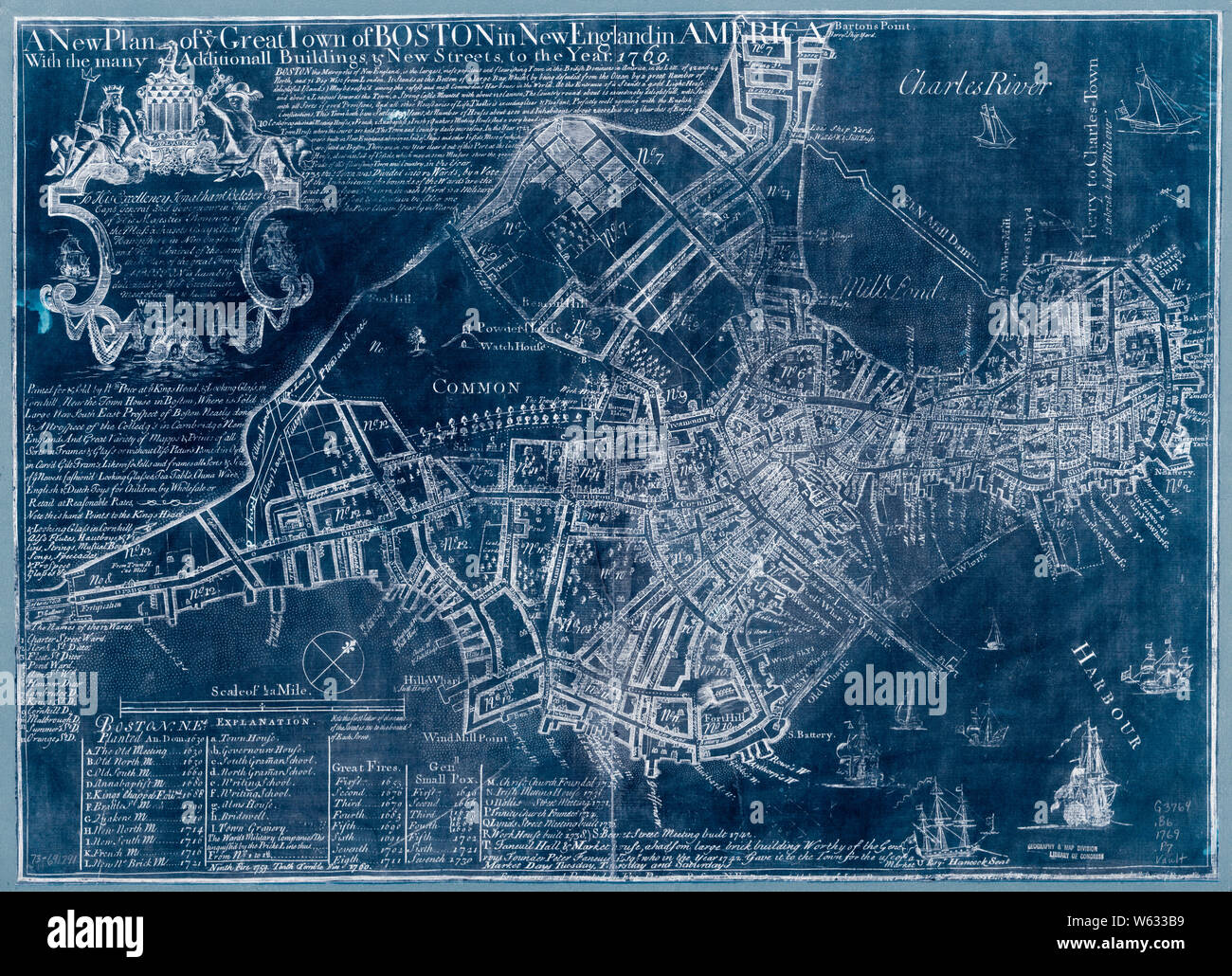 American Revolutionary War Era Maps 1750-1786 185 A new plan of ye ...