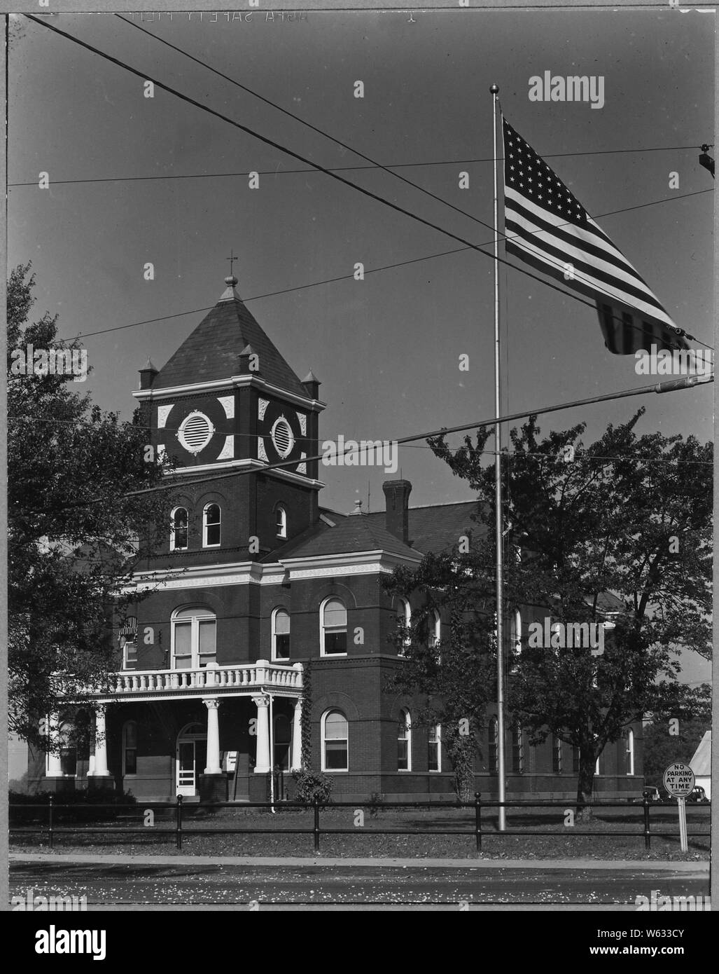 Charles County, Maryland. The county courthouse at LaPlata. The ...