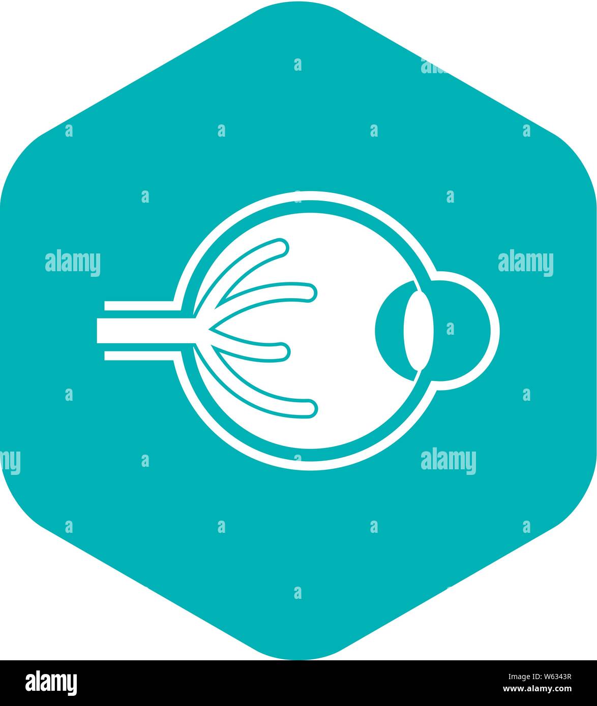 Human eyeball icon, simple style Stock Vector Image & Art - Alamy