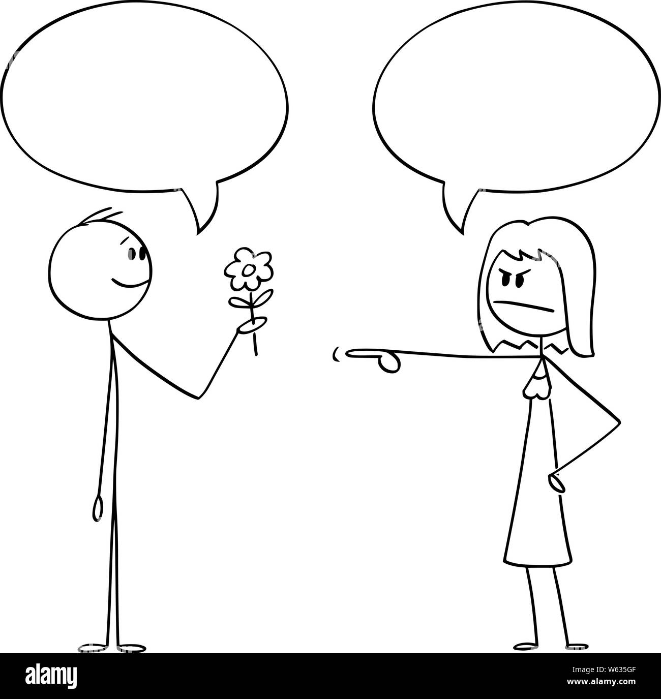 Angry Girl Stick Figure