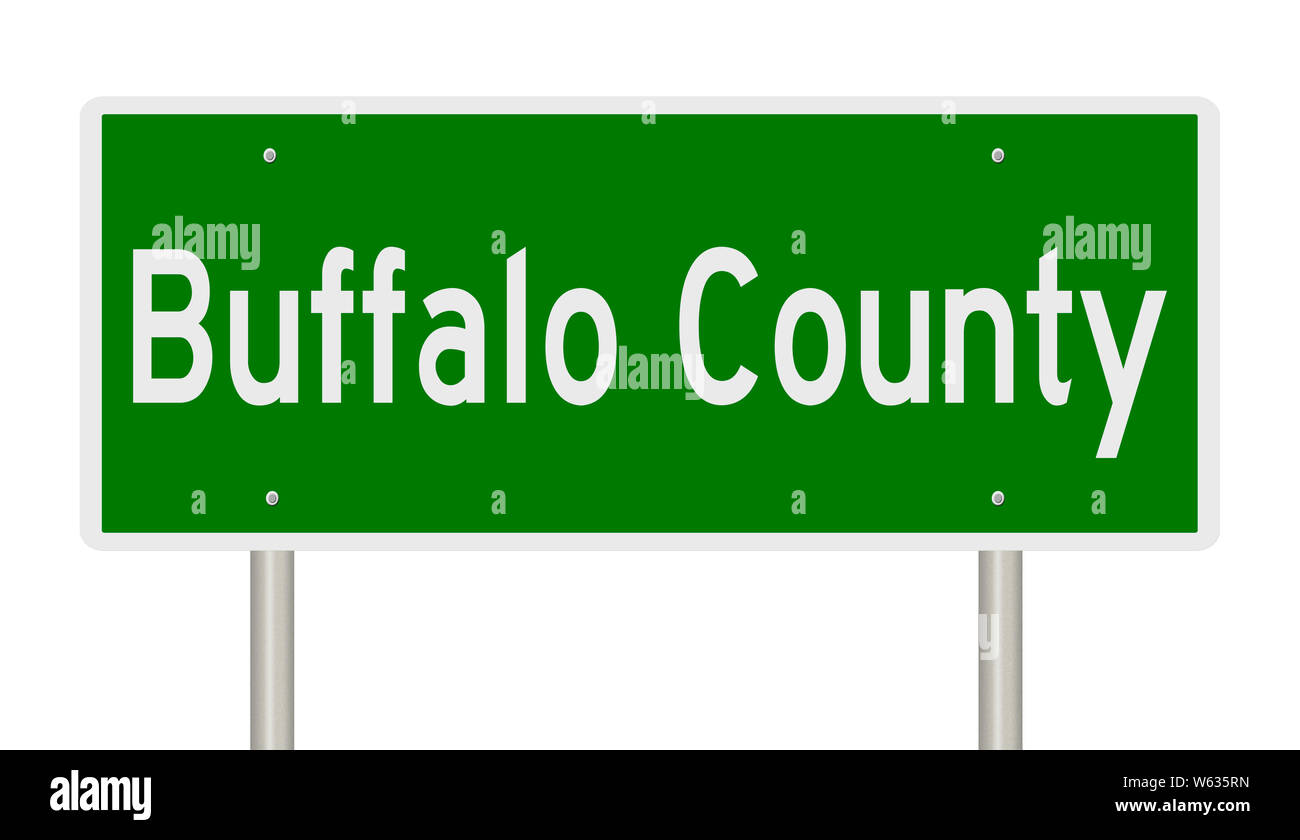 Buffalo county Cut Out Stock Images & Pictures - Alamy
