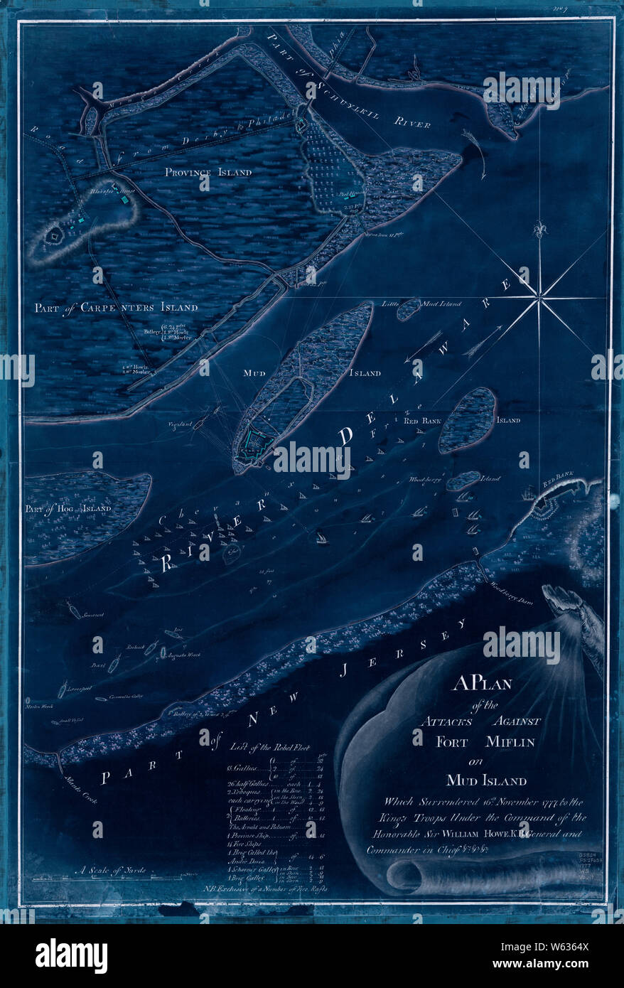 Map of united states 1777 hi-res stock photography and images - Alamy