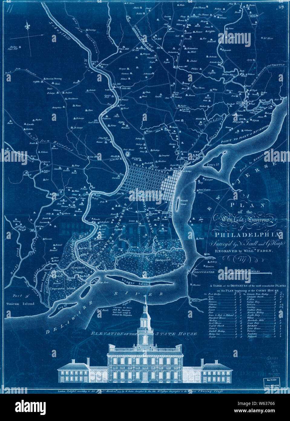 American Revolutionary War Era Maps 1750-1786 219 A plan of the city ...