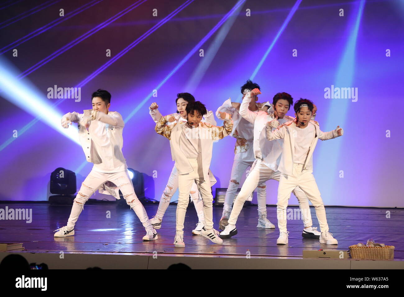 Members of boy band Boy Story co-produced by Tencent Music ...