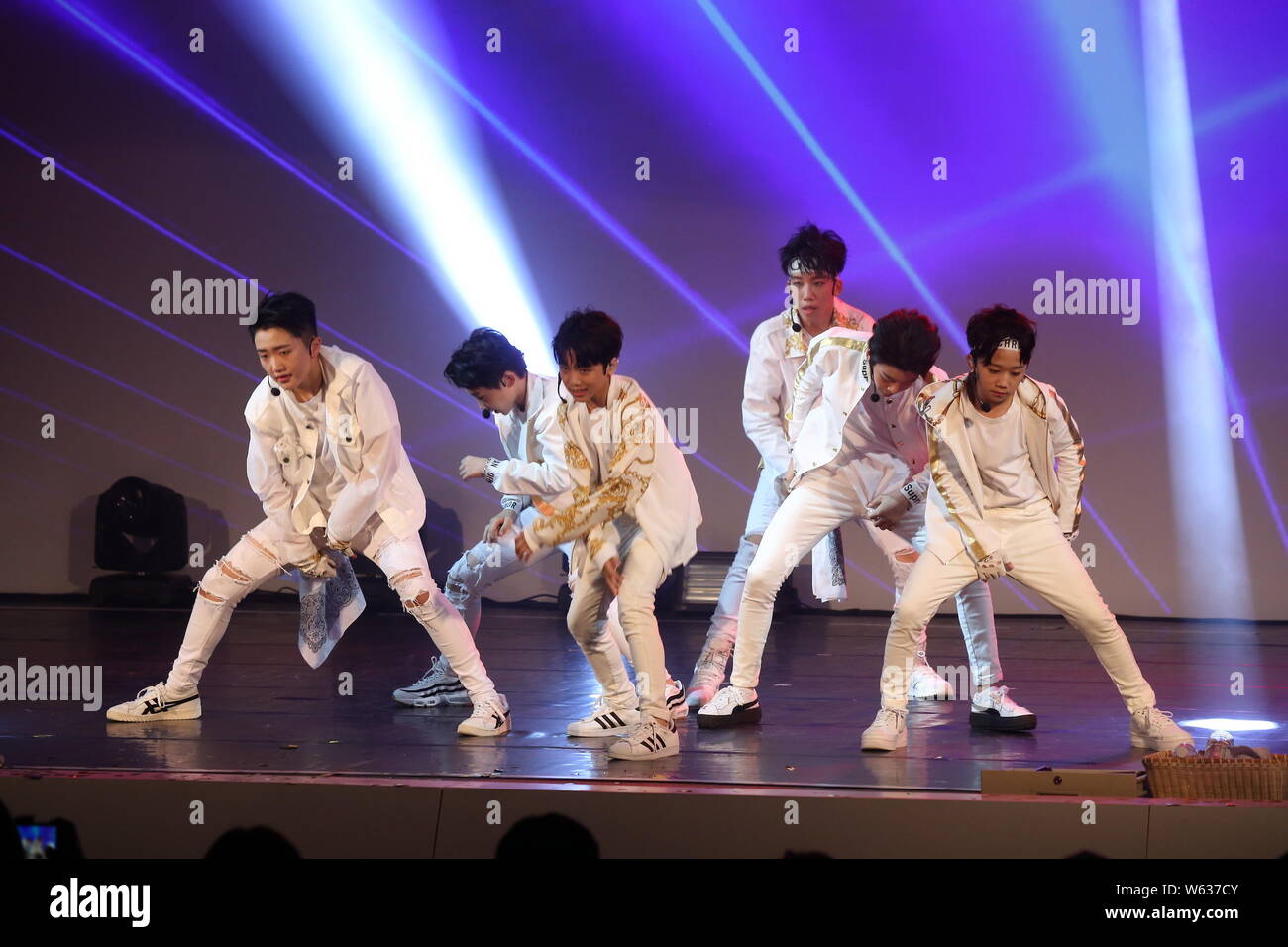 Members of boy band Boy Story co-produced by Tencent Music ...