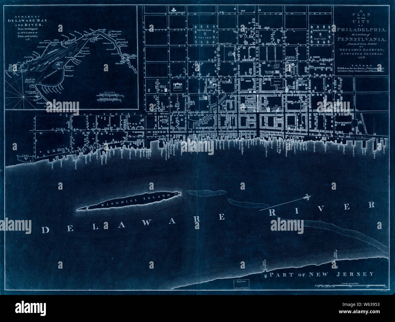 American Revolutionary War Era Maps 1750-1786 230 A plan of the city of ...