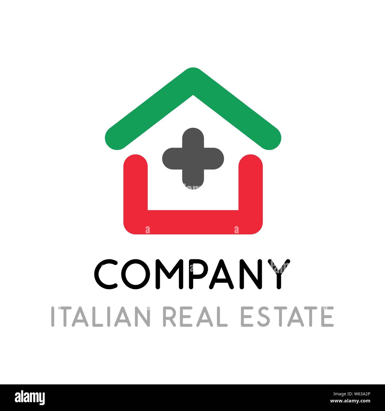 Property for sale sign italy Stock Vector Images - Alamy