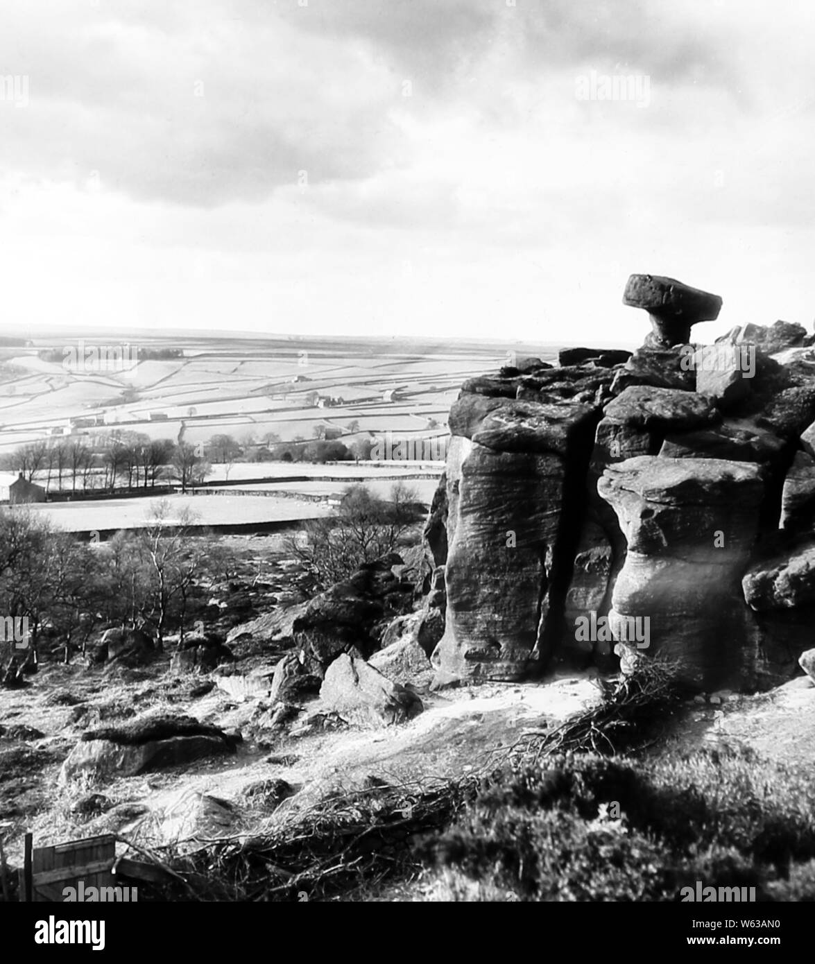 Old rocks Black and White Stock Photos & Images - Alamy