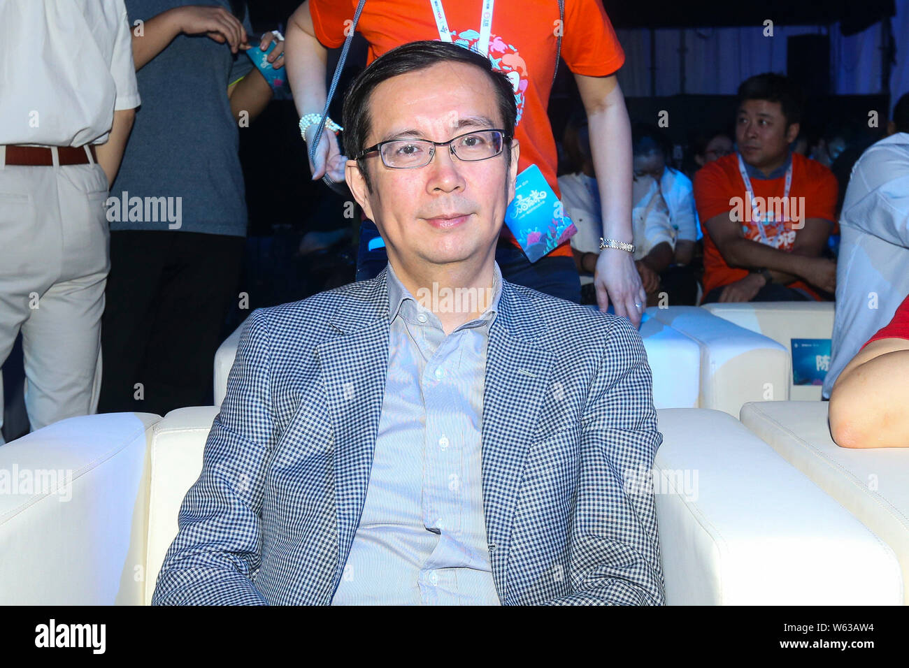 --FILE--Daniel Zhang Yong, CEO of Alibaba Group, is pictured during a ...