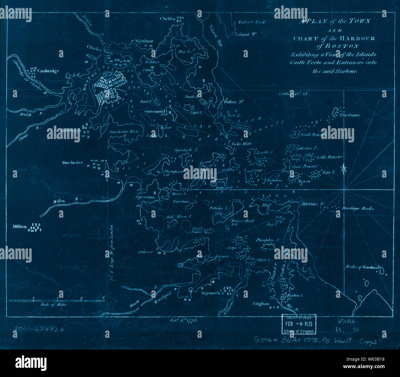 American Revolutionary War Era Maps 1750-1786 247 A plan of the town ...