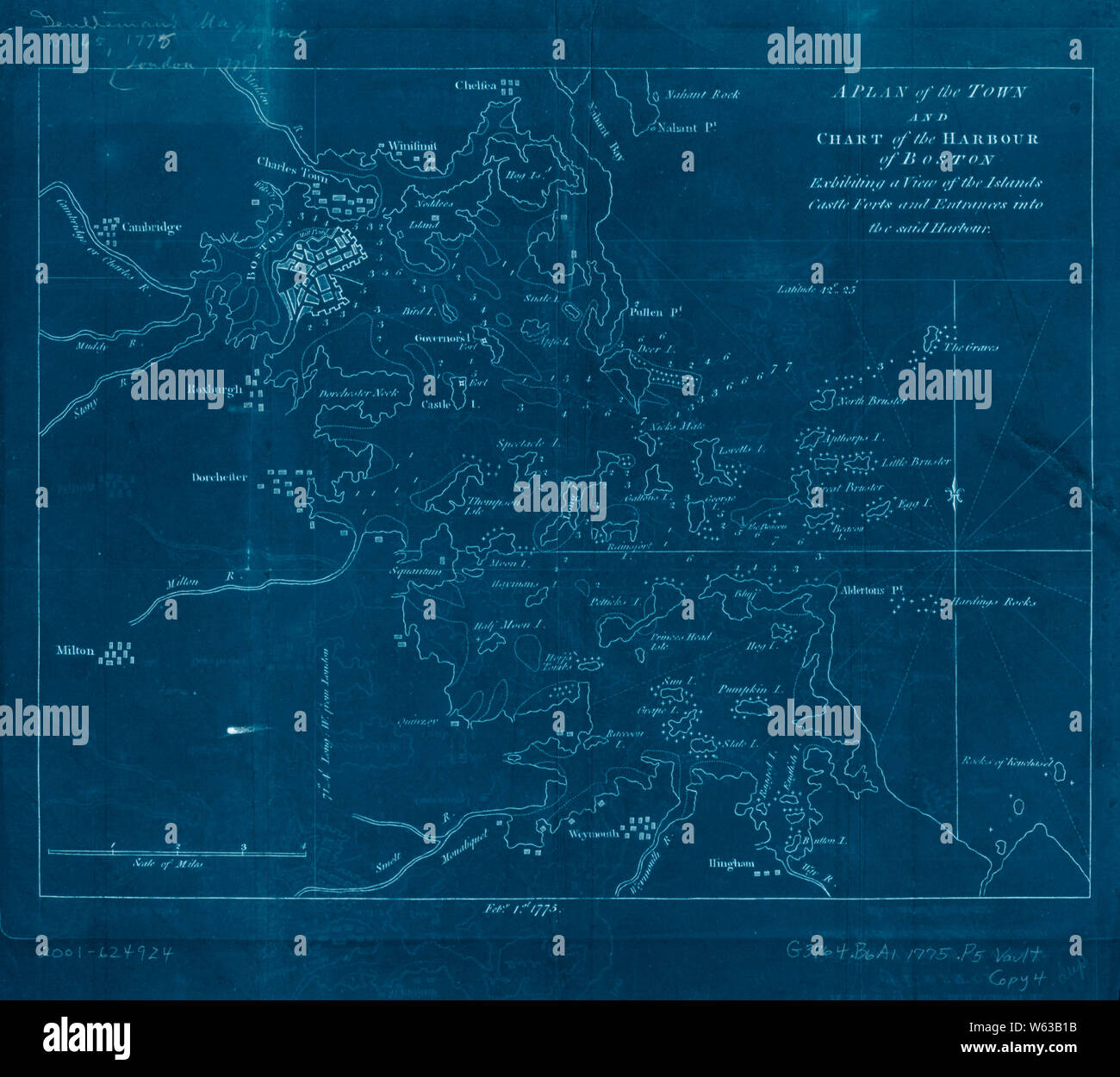American Revolutionary War Era Maps 1750-1786 249 A plan of the town ...