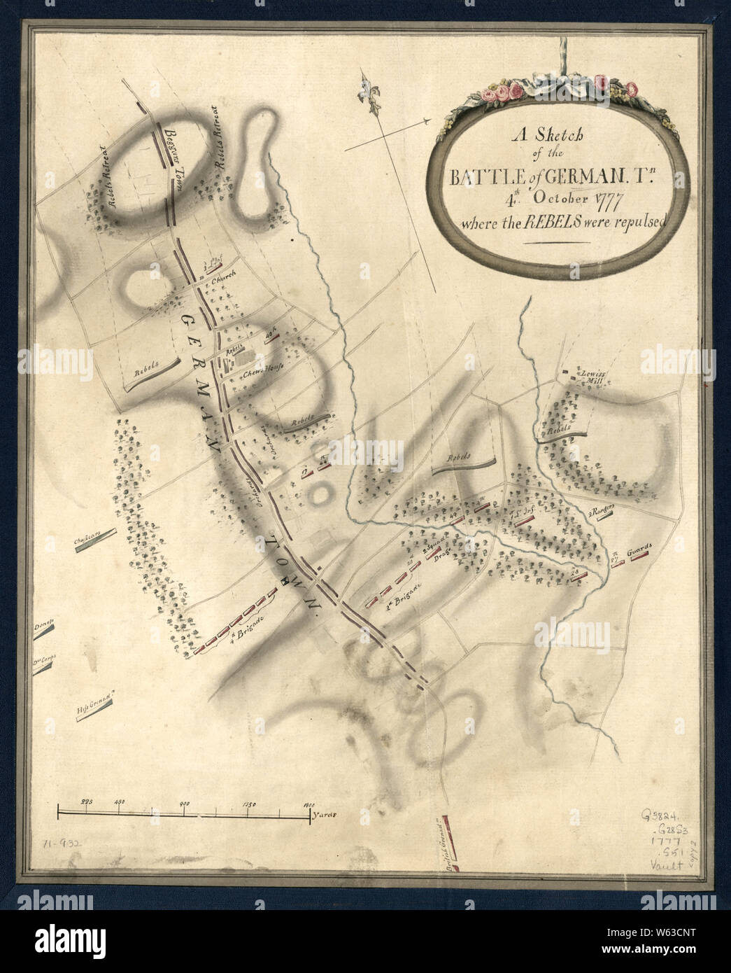 American Revolutionary War Era Maps 1750-1786 266 A Sketch of the ...