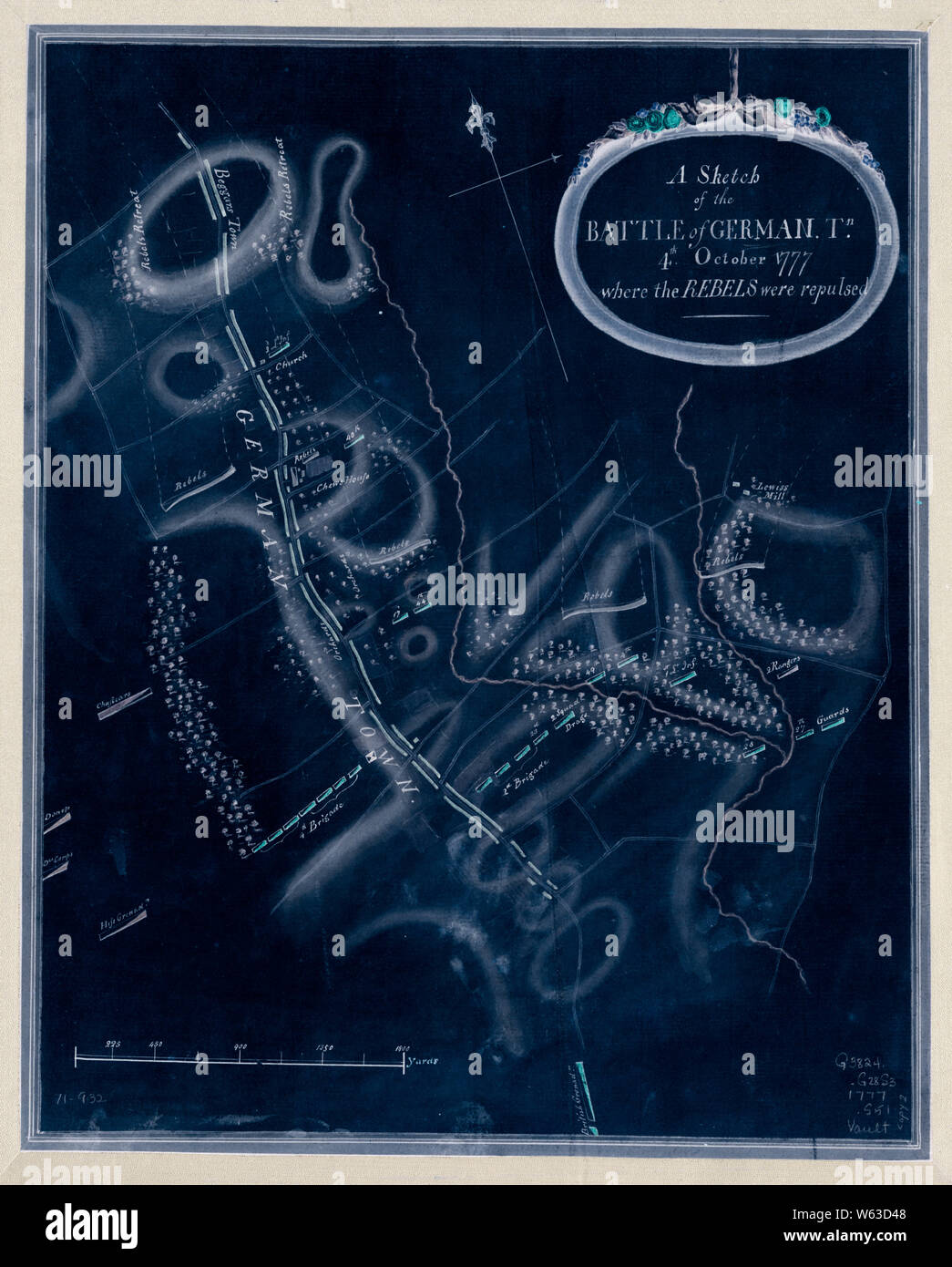 1777 map of united states hi-res stock photography and images - Alamy