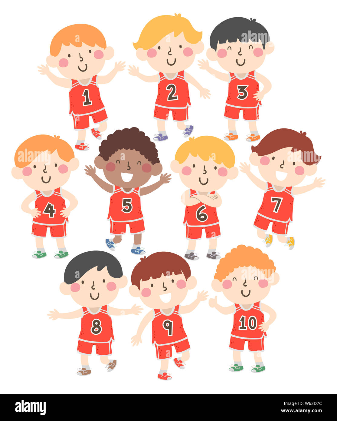 10 Kids Clipart