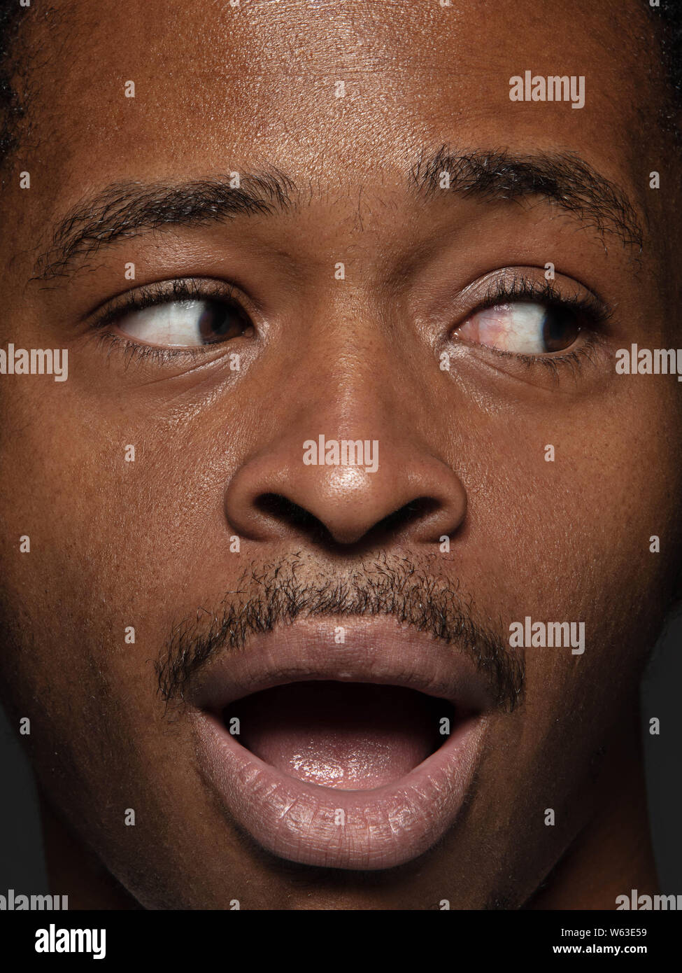 Handsome man side face beautiful hi-res stock photography and images ...