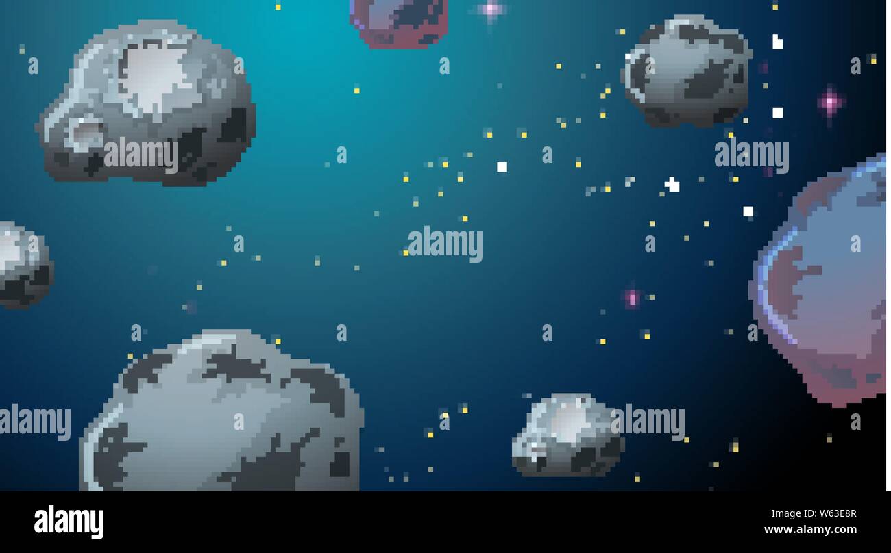 The cosmos rocks Stock Vector Images - Alamy