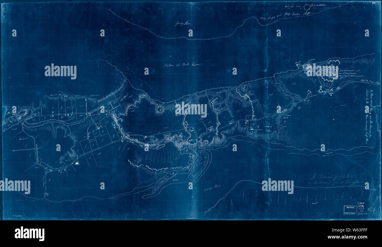 American Revolutionary War Era Maps 1750-1786 284 A tracing relating to ...