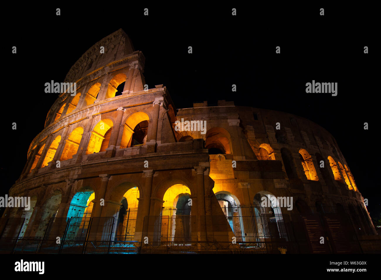 Colosseum Night Italy High Resolution Stock Photography and Images - Alamy