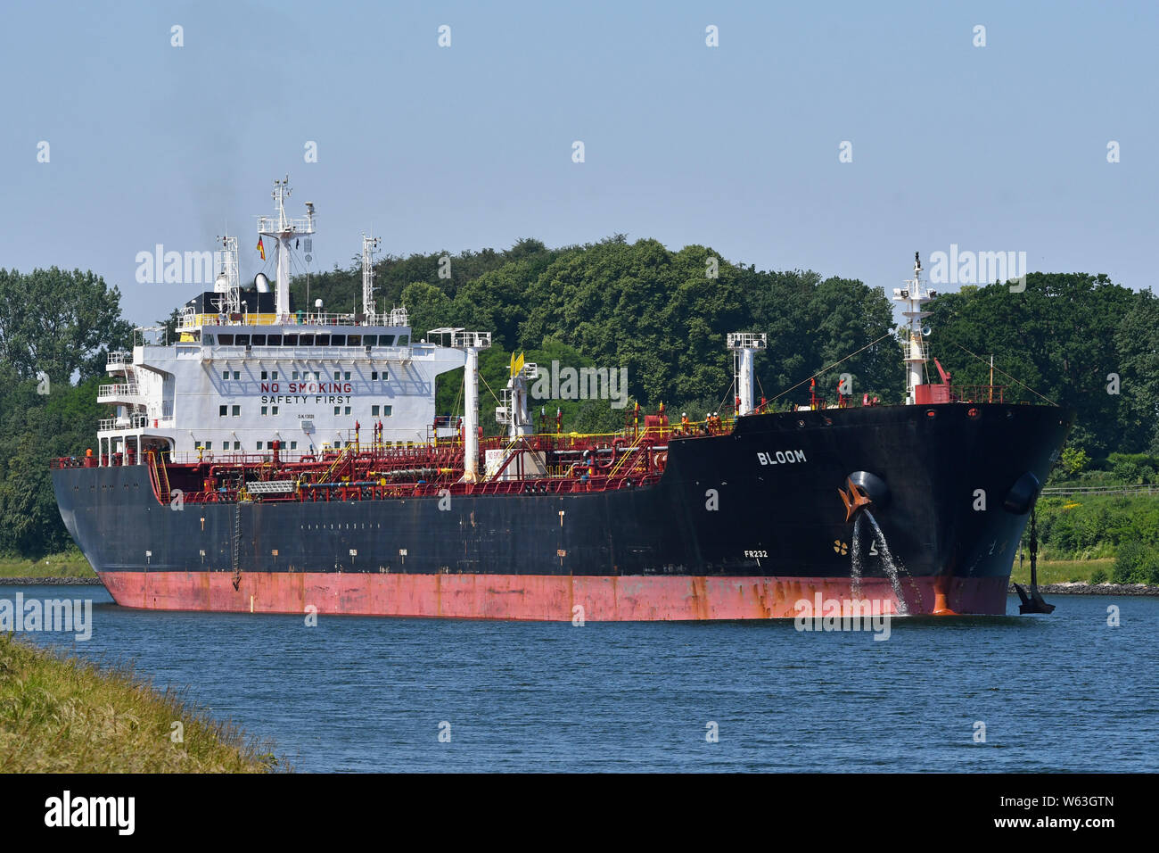 Chemical/Oil Tanker Bloom Stock Photo - Alamy