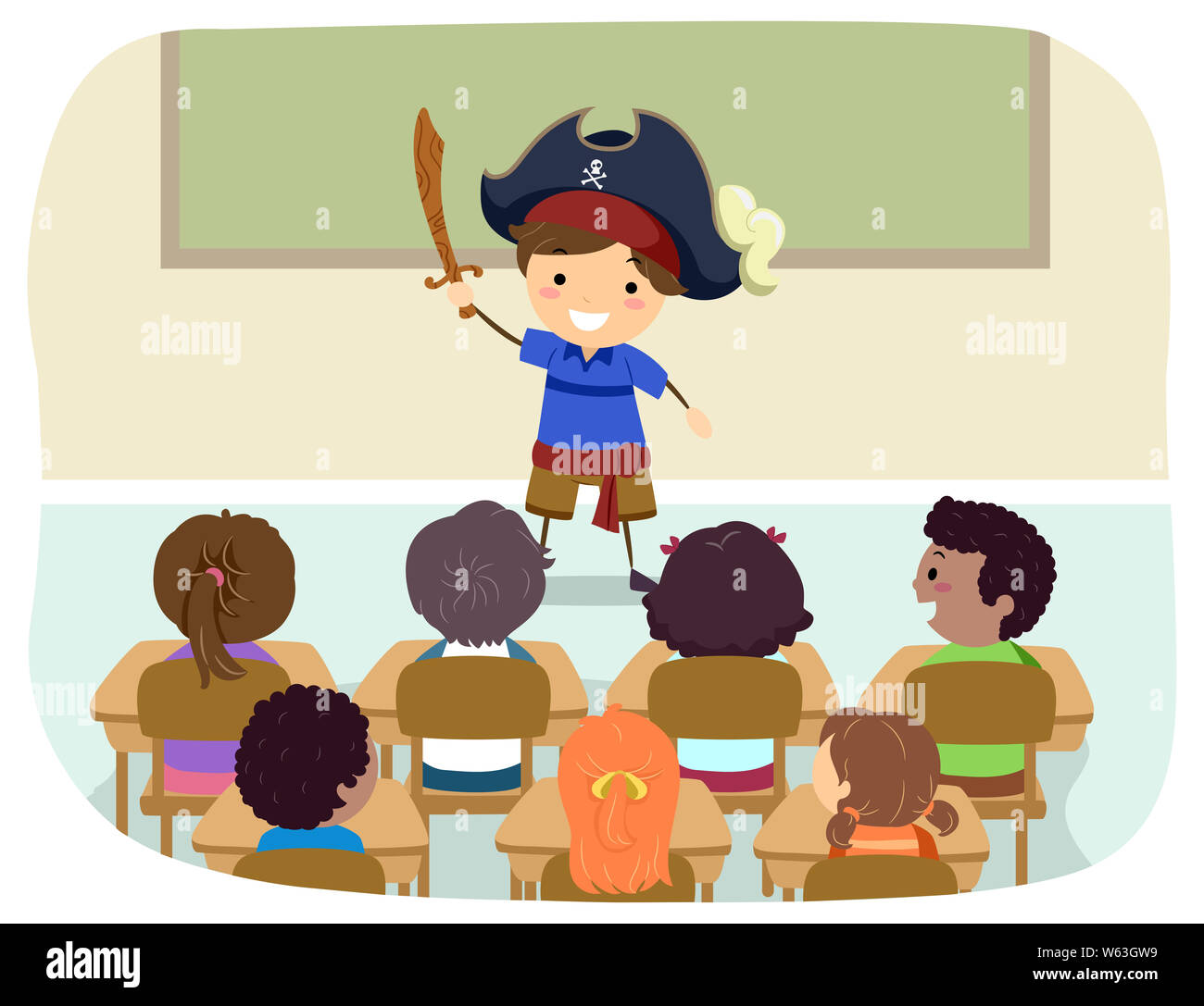 Class Recitation Clipart