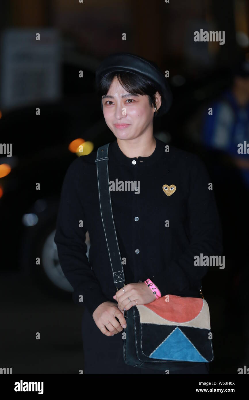 South Korean actress Park Hee-von arrives for a banquet for TV series ...