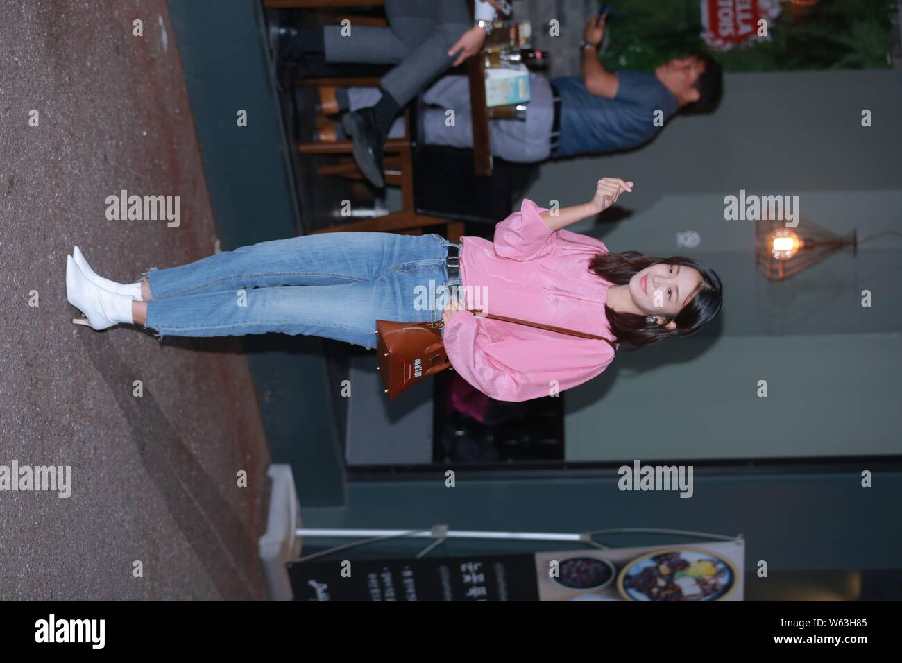 South Korean model and actress Jung Yoo-jin, also known as Eugene Jung ...