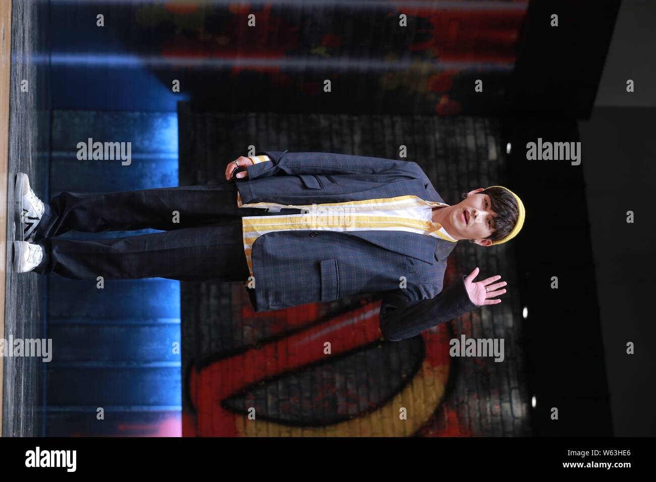 South Korean singer and dancer Lee Ho-dong, better known by his stage ...