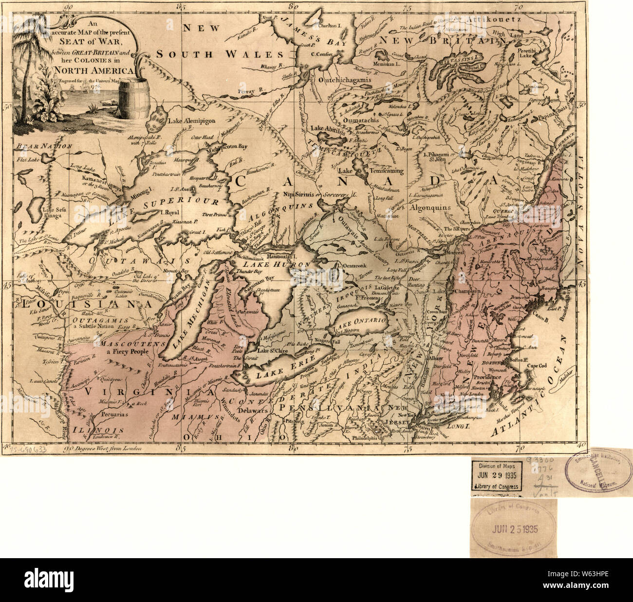 American Revolutionary War Era Maps 1750-1786 303 An Accurate map of ...