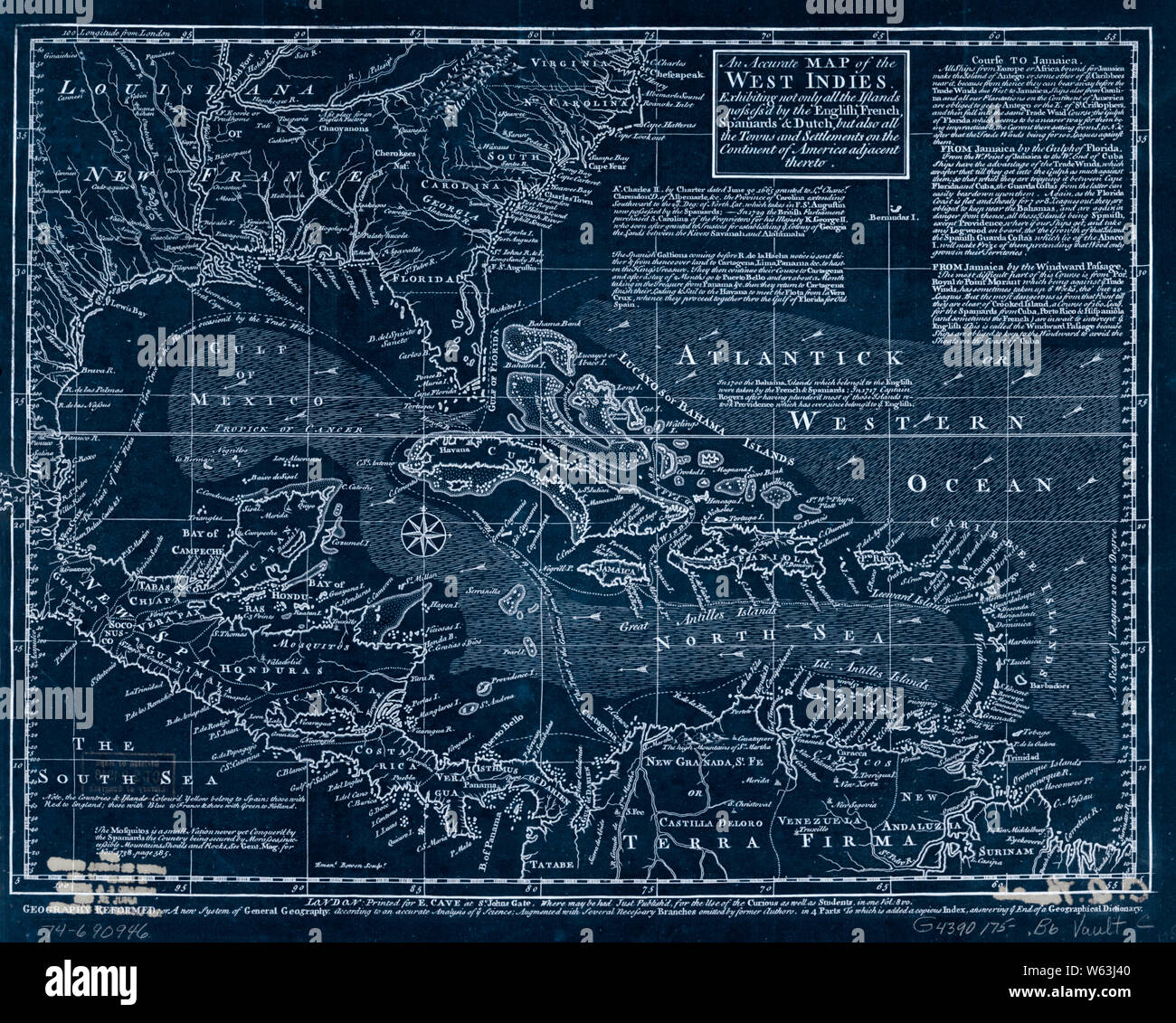French west indies map hi-res stock photography and images - Alamy