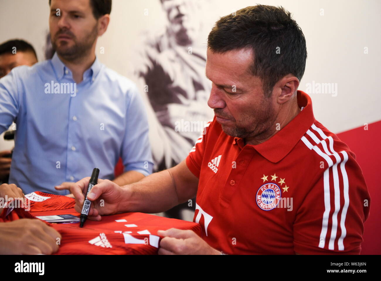 German football manager and former player Lothar Herbert Matthaus ...