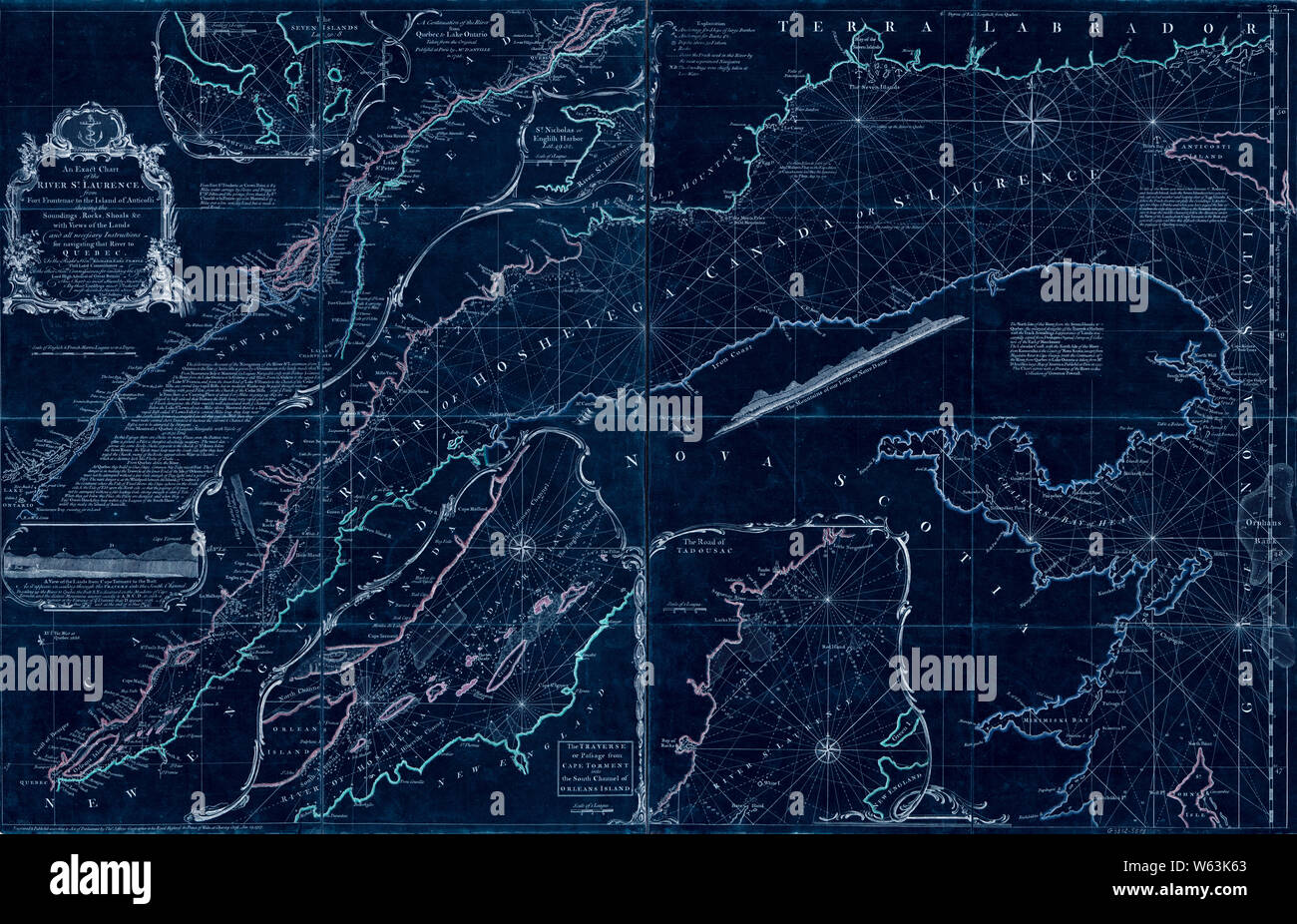 American Revolutionary War Era Maps 1750-1786 316 An exact chart of the ...