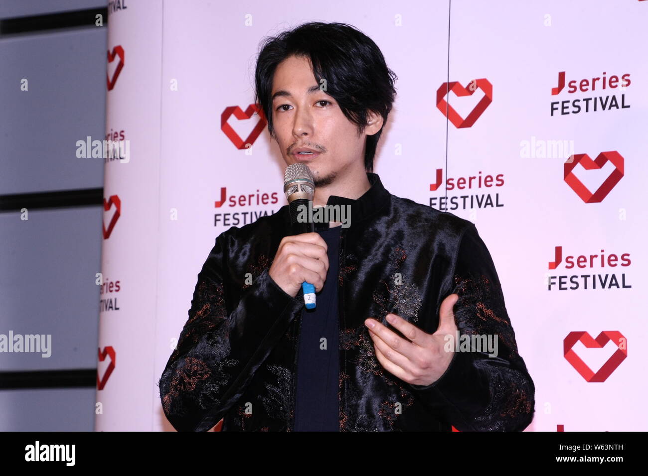 Japanese actor Tatsuo Fujioka, better known as Dean Fujioka, attends a ...