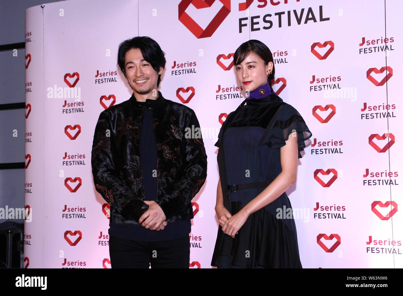Japanese actor Tatsuo Fujioka, better known as Dean Fujioka, left, and ...