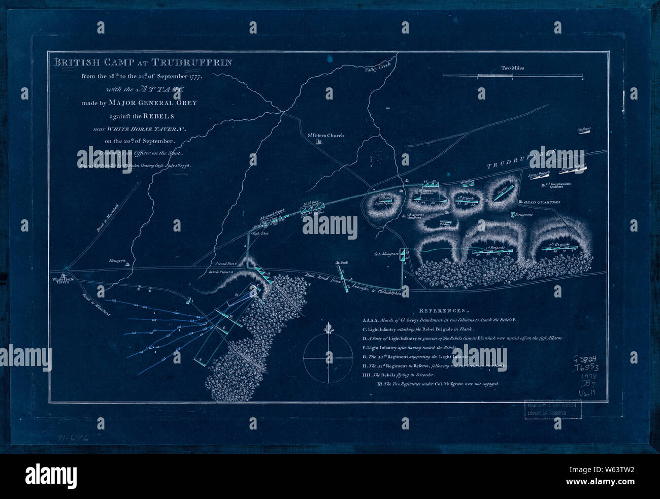 1777 map of united states hi-res stock photography and images - Alamy