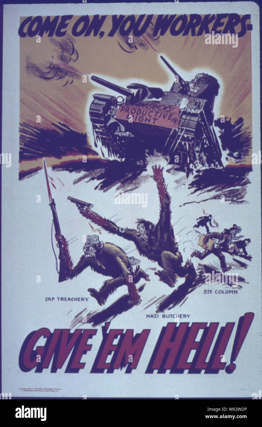 Give em hell hi-res stock photography and images - Alamy