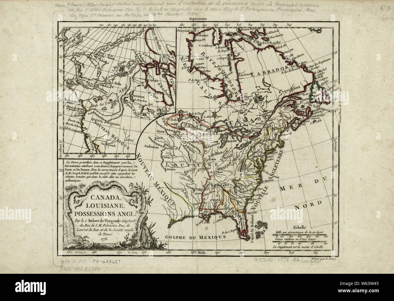 American Revolutionary War Era Maps 1750-1786 358 Canada Louisiane ...