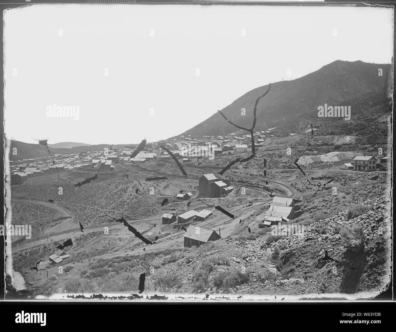 Comstock Lode. Virginia City, Nevada Stock Photo - Alamy