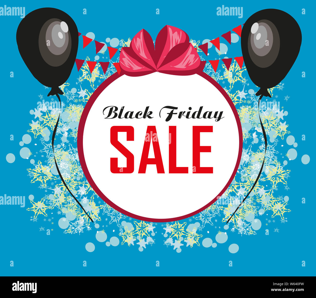 Black friday sale greeting hi-res stock photography and images - Alamy