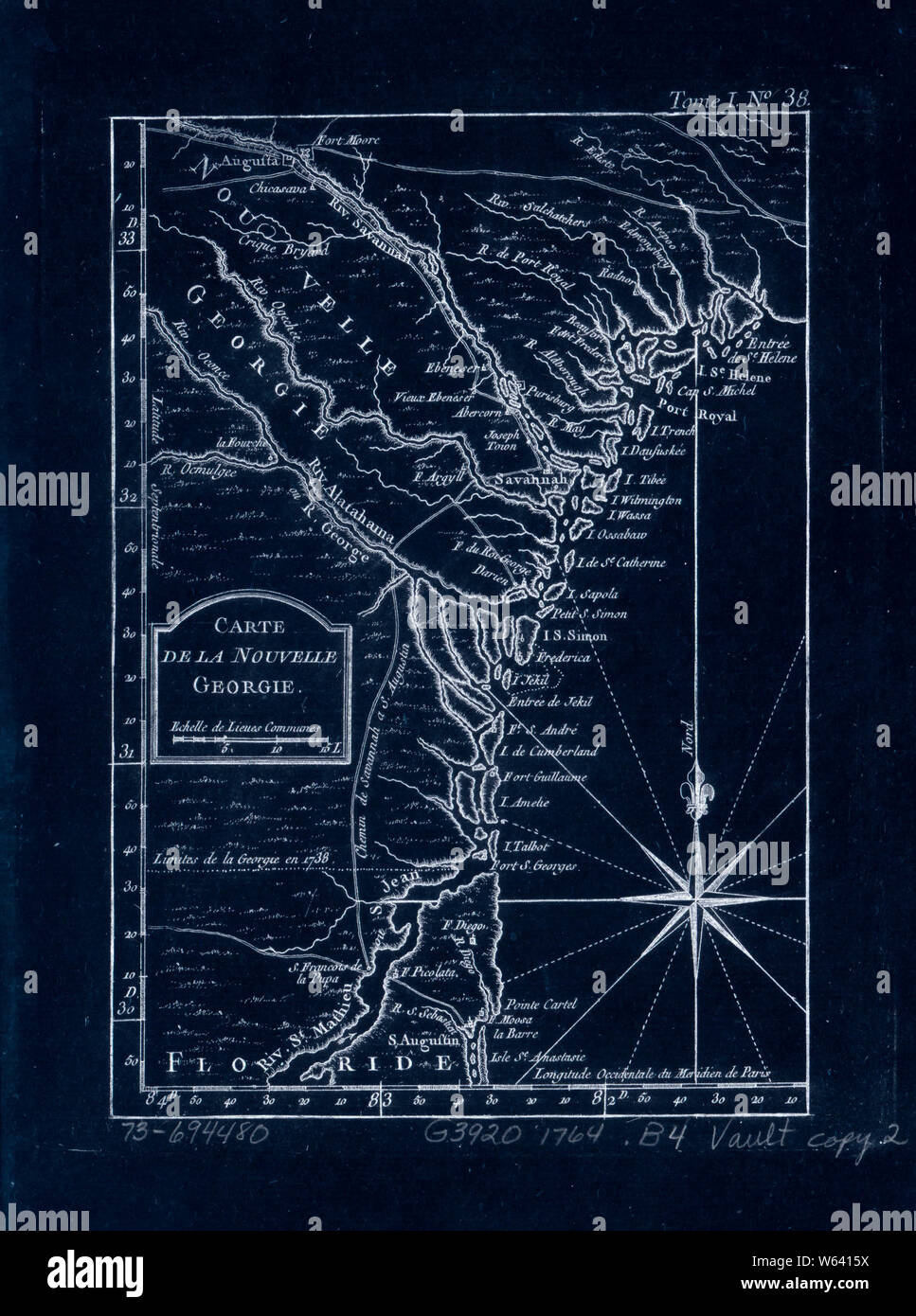 American Revolutionary War Era Maps 1750-1786 406 Carte de la nouvelle ...