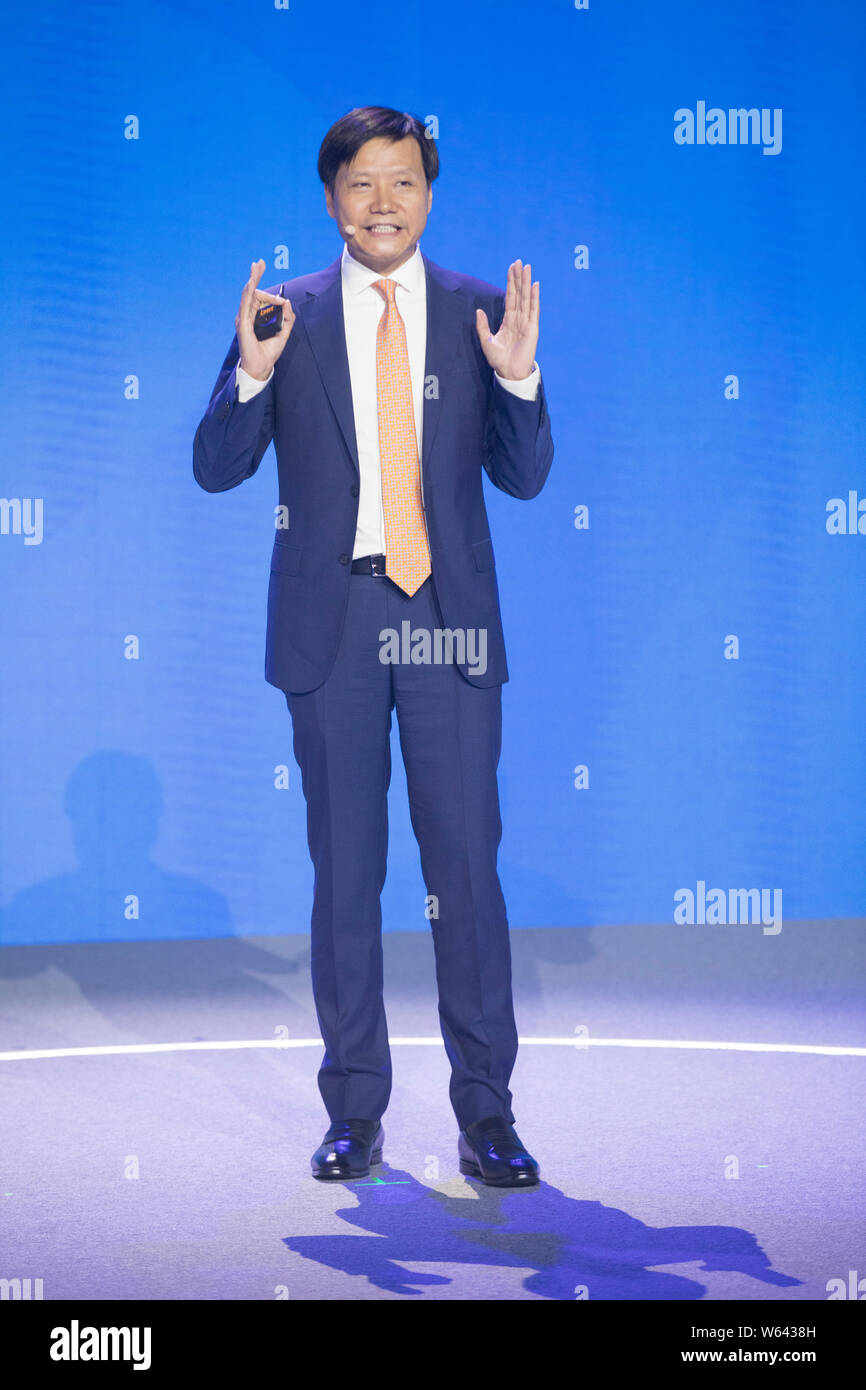 Lei Jun, Chairman and CEO of Xiaomi Technology and Chairman of Kingsoft ...