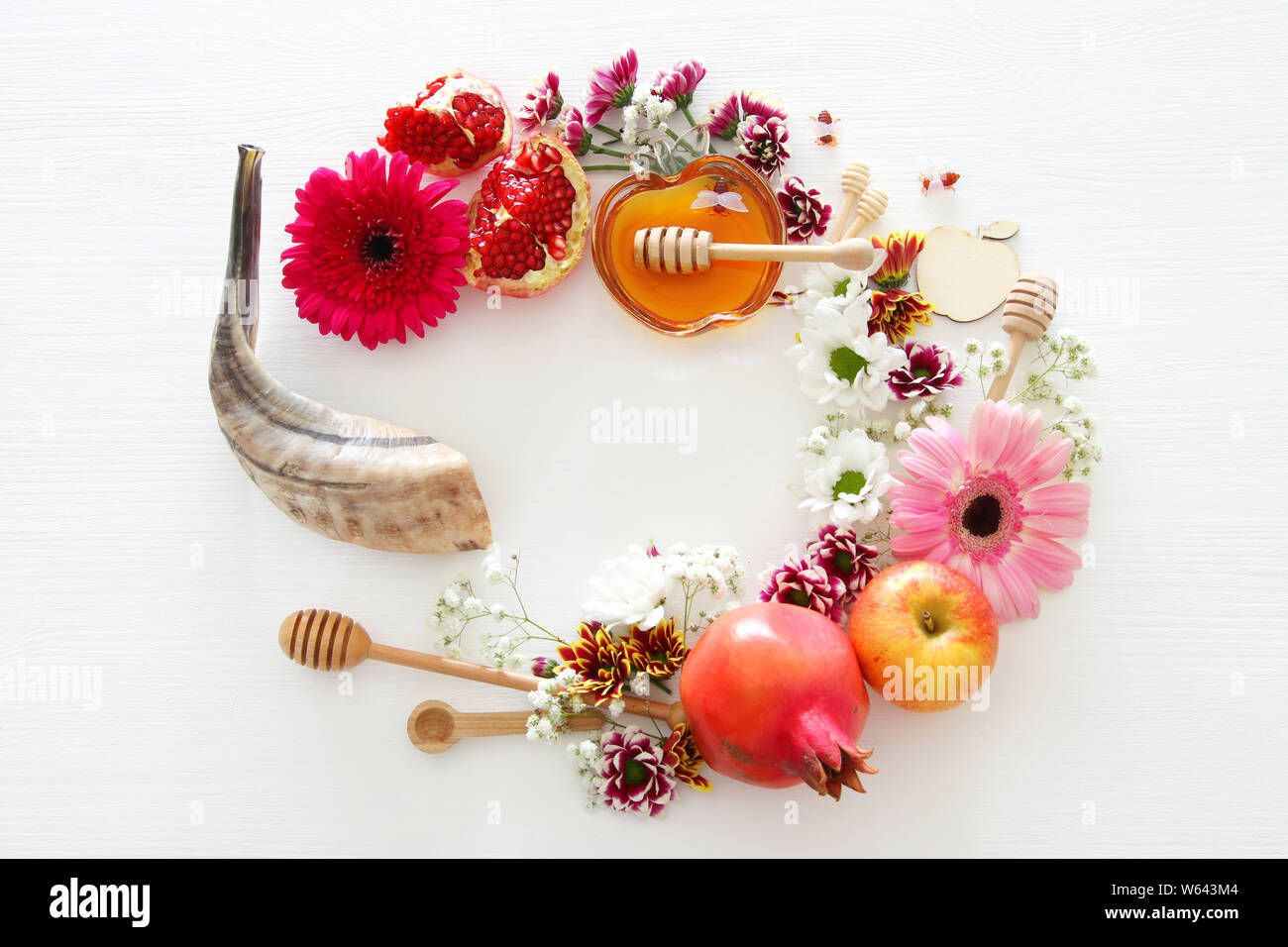 religion image of Rosh hashanah (jewish New Year holiday) concept ...