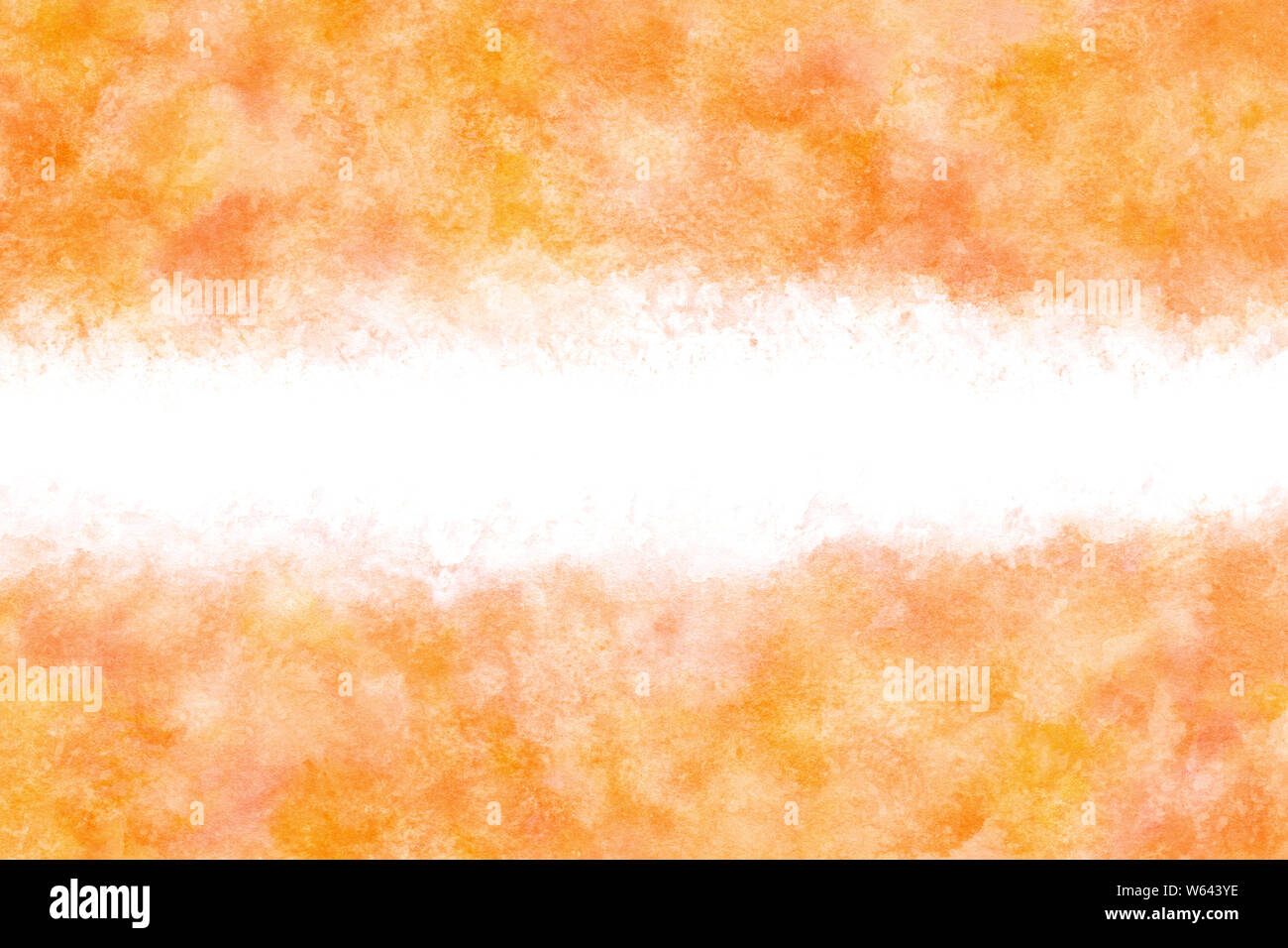 Autumn red color abstract on natural watercolor hand paint background ...