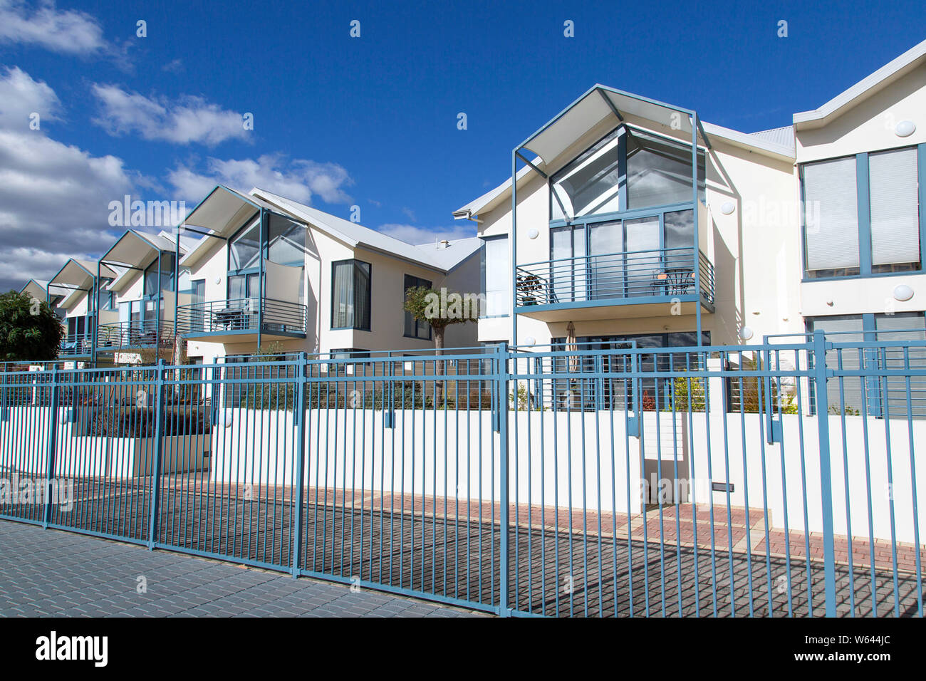 Launceston, Tasmania: April 06, 2019: Expensive, luxury apartments ...