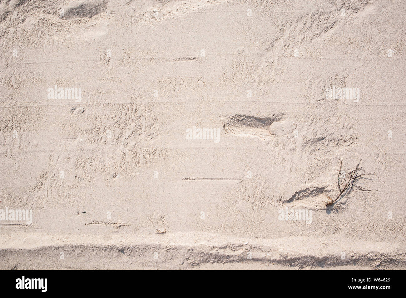 Top view sand background and texture on the beach. Abstract Sandy free ...